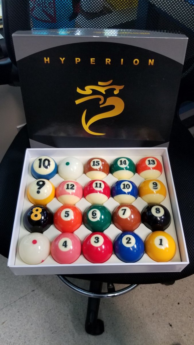 Cyclop Hyperion balls for sale (unused, won in a raffle) - $300obo ...