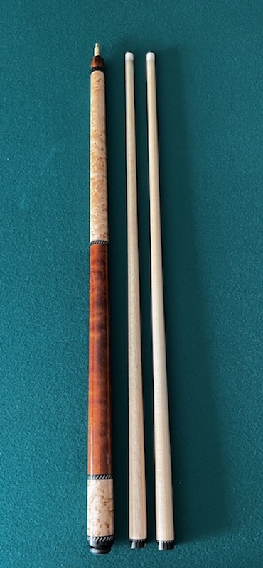 Sold - Stunning wrapless cue from Cory Barnhart $800 | AzBilliards Forums