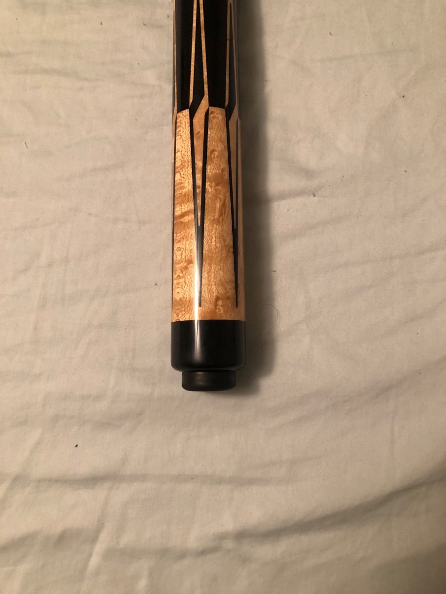 Signed and numbered Pechauer cue with 3 shafts. $1299 | AzBilliards Forums