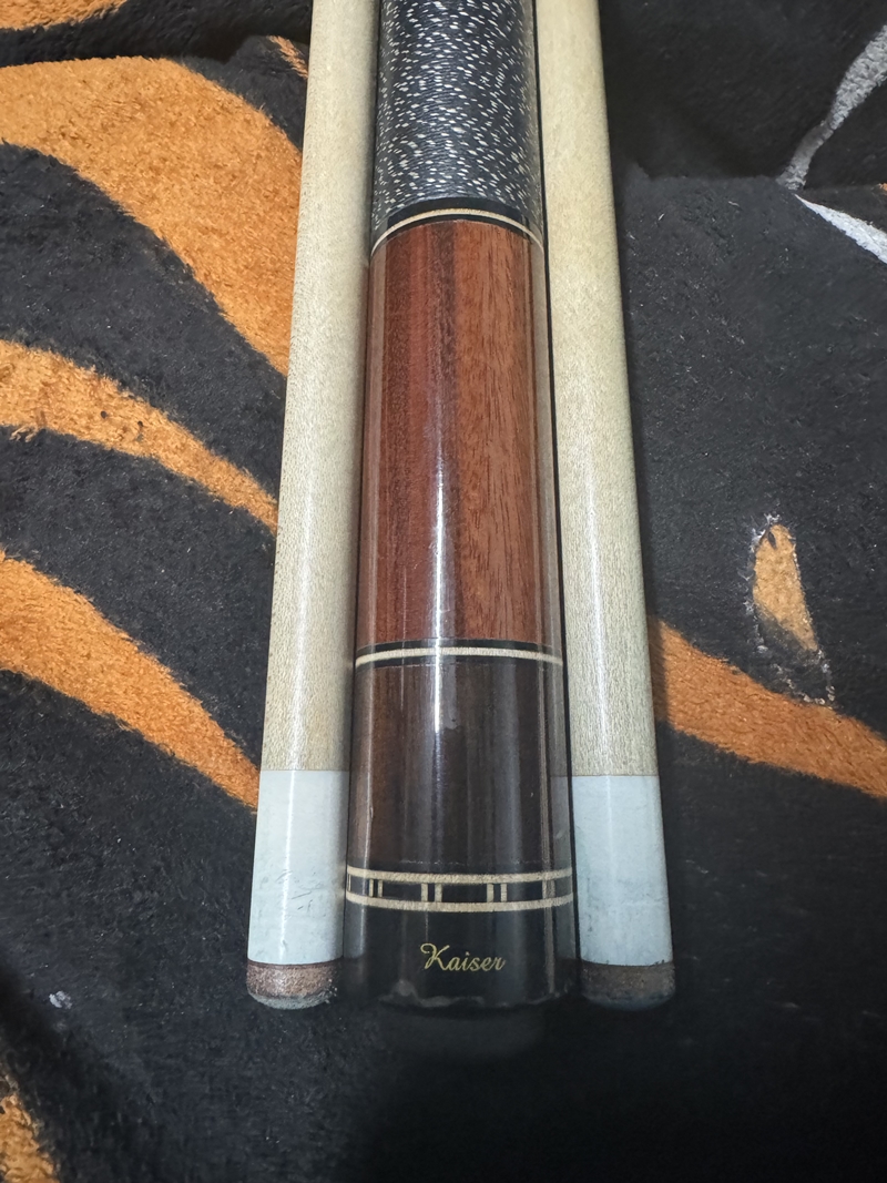 Kaiser (SW Type Cue) 2 shafts great playing cue | AzBilliards Forums