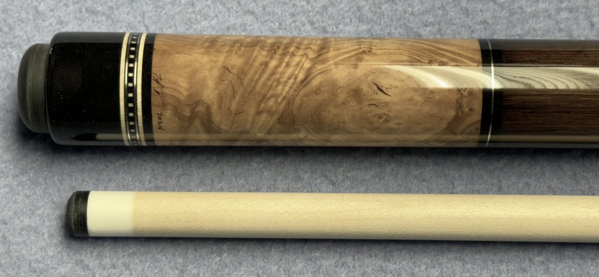 Sold - 2024 Kent Davis deluxe sneaky pete--expect a great playing cue ...