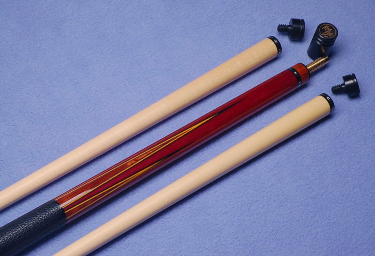 Sold - New, unplayed Bob Manzino 6 Point Hi/Low Cue w/Inlays, Leather ...