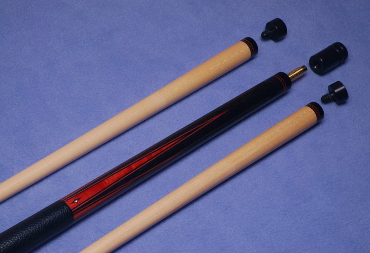 Bob Manzino 6 Point Ebony/ Pink Ivory Cue-Unplayed new-Multi inlays ...