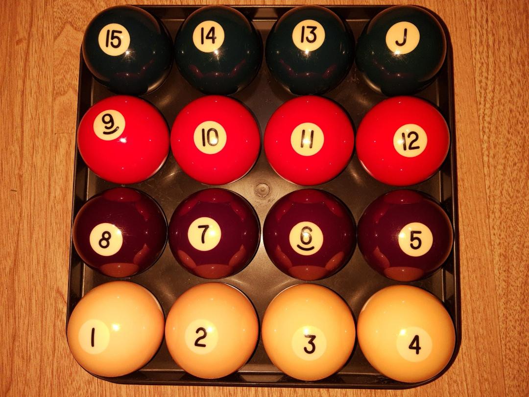 Sold - Vintage Brunswick/Aramith Poker Ball Set w/Tray | AzBilliards Forums