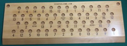 Keno Pool Board for 8' Table | AzBilliards Forums