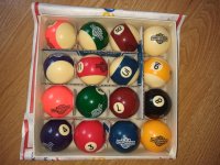 Sold - Vintage Harley Davidson Pool Ball Set 1995 | AzBilliards Forums