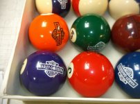 Sold - Vintage Harley Davidson Pool Ball Set 1995 | AzBilliards Forums