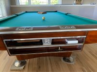 Brunswick Gold Crown I or II, table ID. | AzBilliards Forums