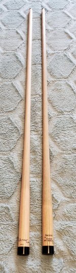Two Radial Jacoby Edge Hybrid shafts. | AzBilliards Forums