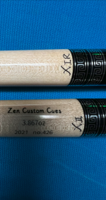 High end ZEN Cue for sale 11.5K | AzBilliards Forums