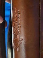 Sold - Vintage Jack Justis 2x4 Tooled Leather Case | AzBilliards Forums