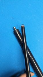 Sold - FS: Becue "Dark Matter" dedicated break cue, first generation ...