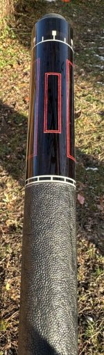 Sold - Omega DPK Ebony on Ebony Six-Pointer for sale | AzBilliards Forums