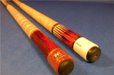 Wrapless Steve Lomax cue for sale. | AzBilliards Forums